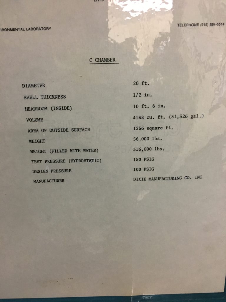 Duke Hyperbaric Chamber | Oxford Echoes